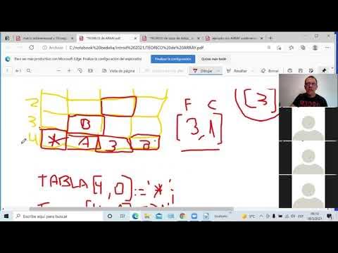 TEORICO 18: ARRAY BIDIMENSIONAL - YouTube