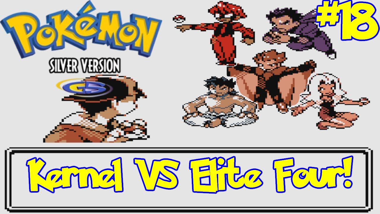 Pokemon Silver Part 18 - Kernel VS The Elite Four! - YouTube