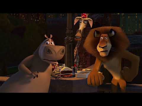Madagascar: Marty's Birthday Scene [HD]