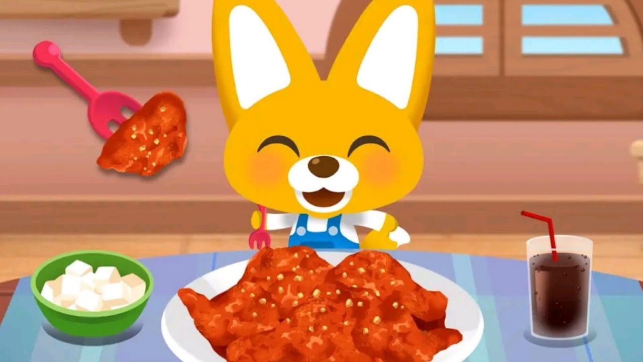 Luffy cooks Korean wings - YouTube