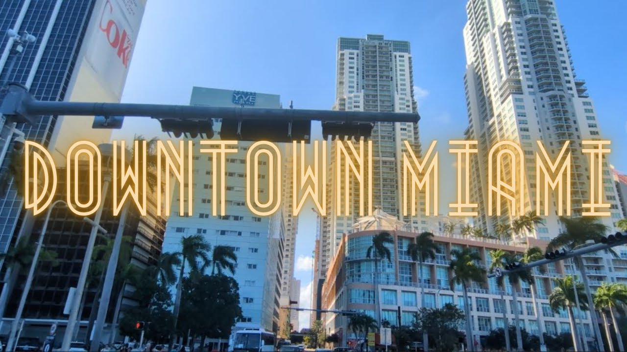 Quick Tour of Downtown Miami - Stunning City Views! - YouTube