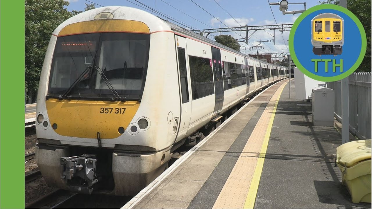 Class 357 departs Grays - YouTube