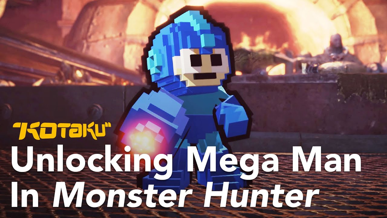 Unlocking Mega Man In Monster Hunter: World - YouTube