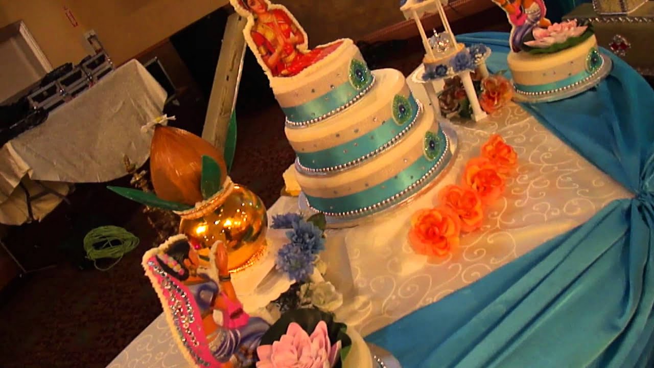 Manjal Neerattu Vizha function cake - YouTube