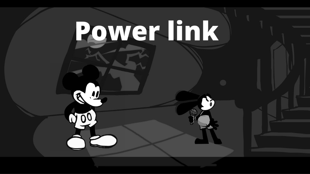 [FNF] Micky mouse and oswald sing power link (Playable - YouTube