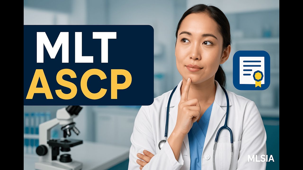 MLT (ASCP) - Medical Laboratory Technician - YouTube