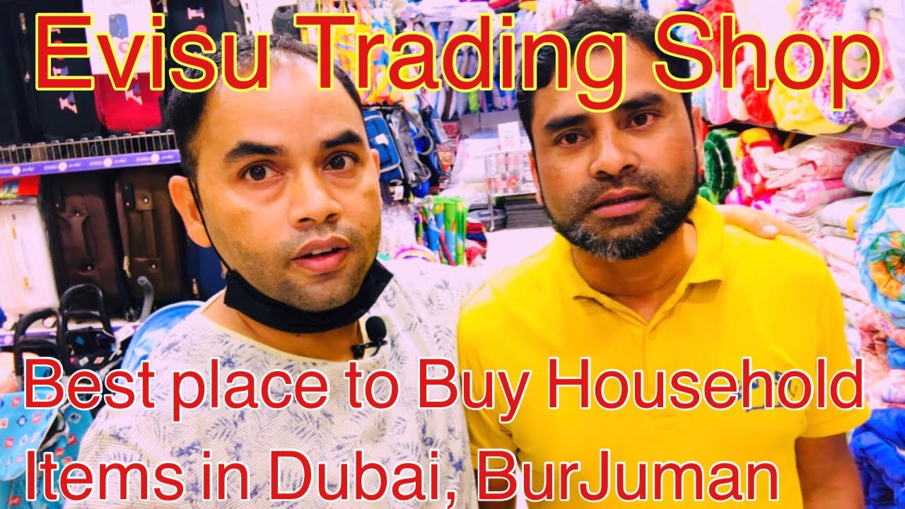 Cheapest Household items in Dubai | Evisu Trading Shop ...