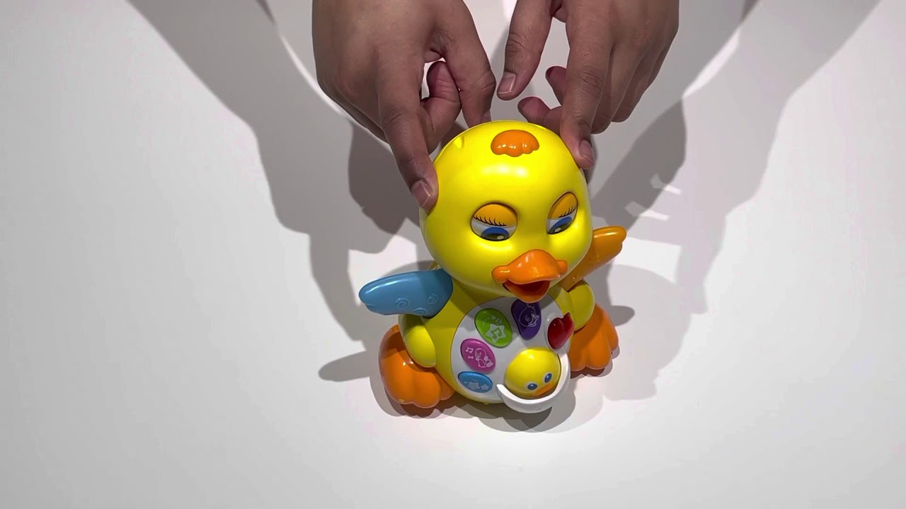 Musical Dancing Duck Toy- Infants Toddlers - YouTube