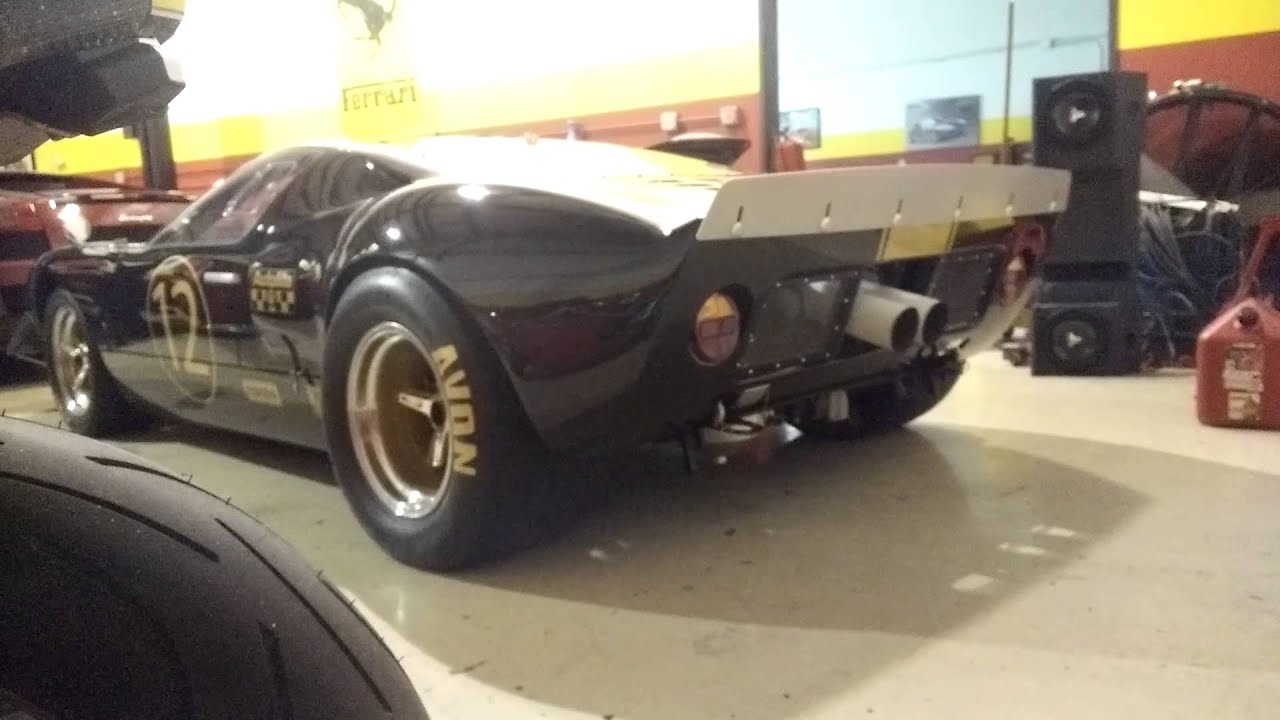 GT40R Startup - YouTube