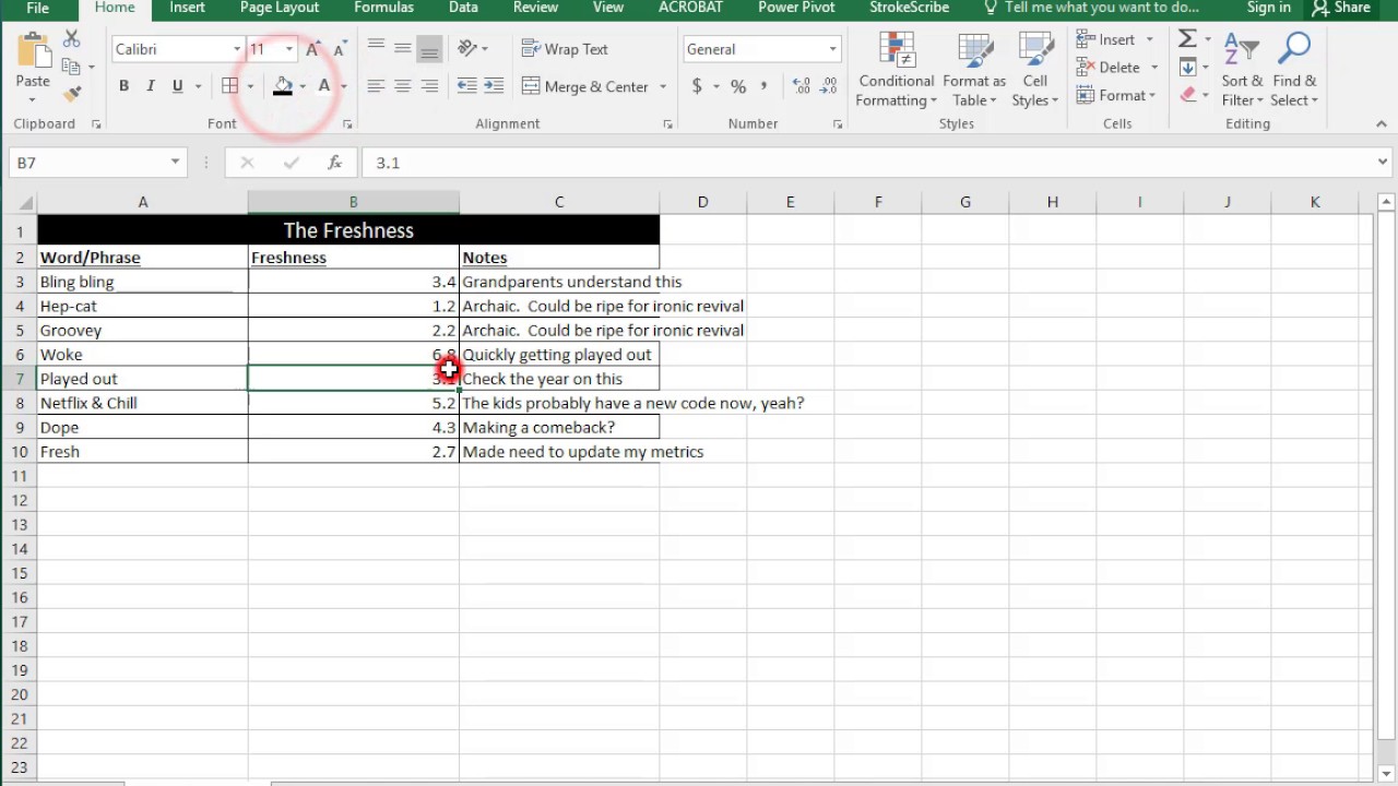 How to merge and split cells in Excel - YouTube
