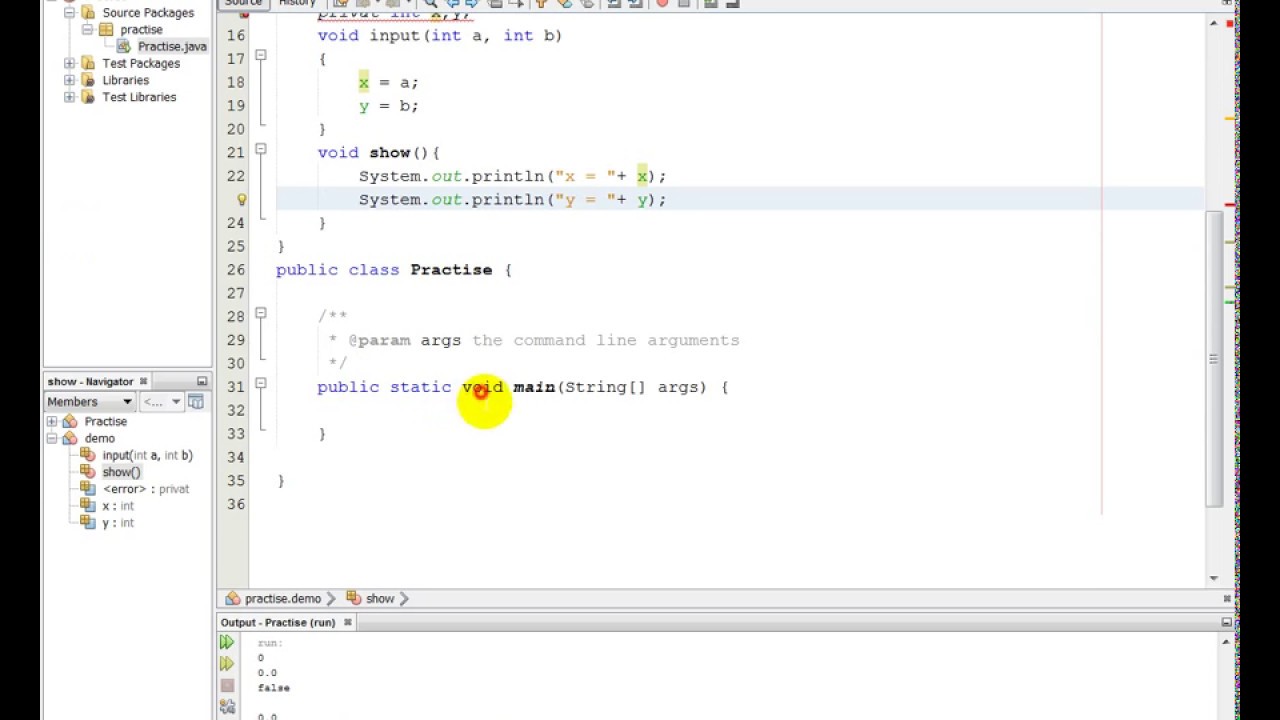 Classes And Objects In Java Using Method YouTube Classes And Objects In Java Using Method YouTube