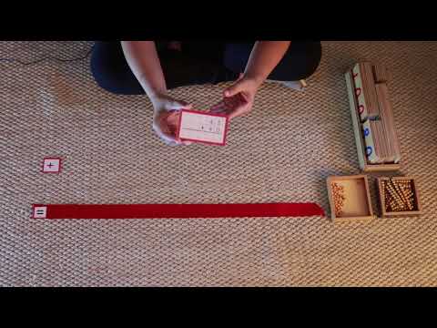 Señora Nancy Montessori Static Addition Lesson - YouTube