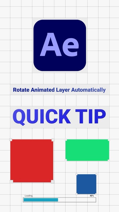 #aftereffects Quick Tip - Rotate animated Layer automatically - YouTube