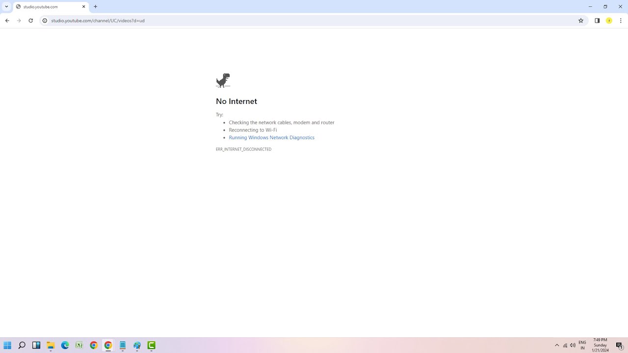No Internet - Google Chrome - Fix - YouTube