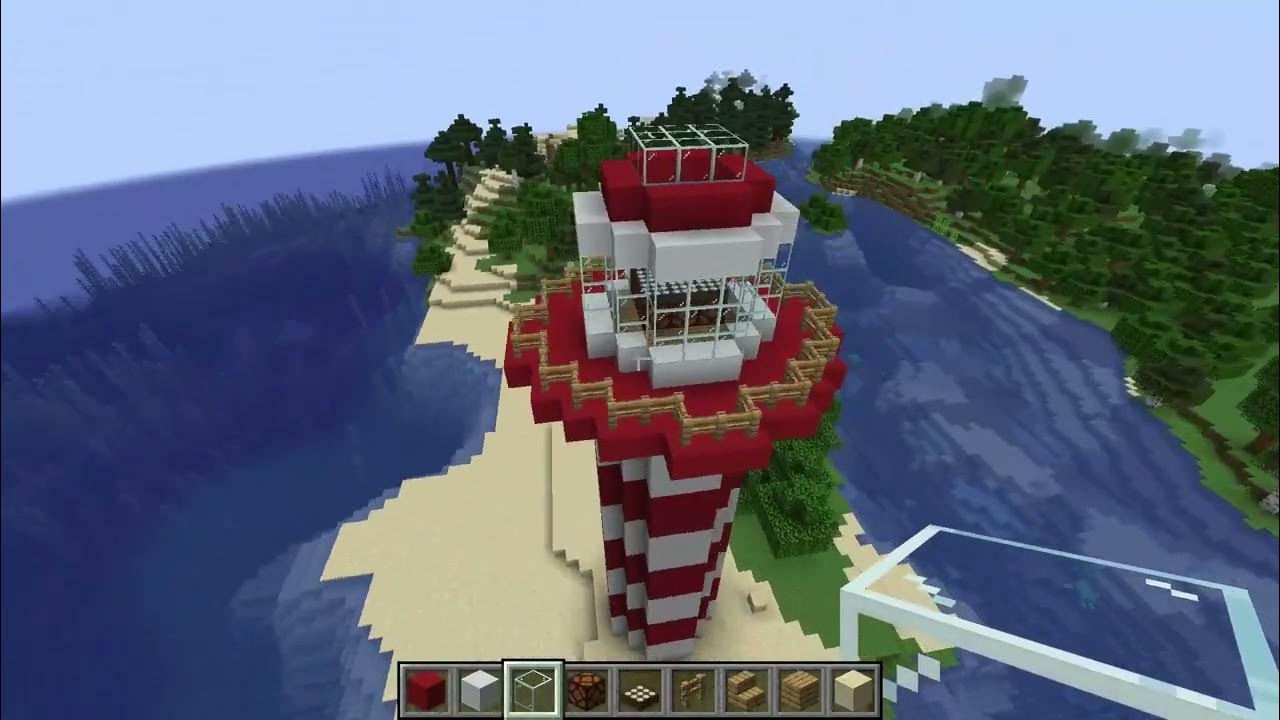 How to build lighthouse | Minecraft Tutorial - YouTube
