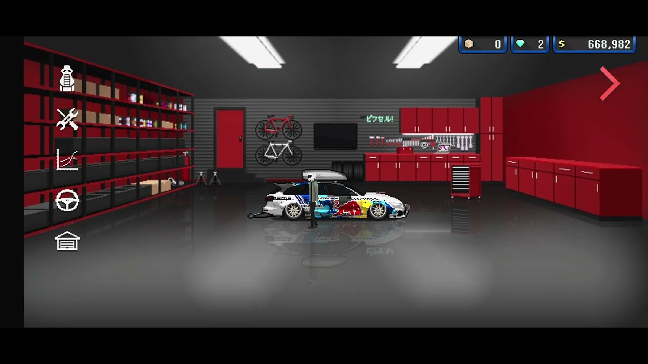 Pixel Car Racer Audi RS6調整齒比和所有改裝~最快旅行車 - YouTube