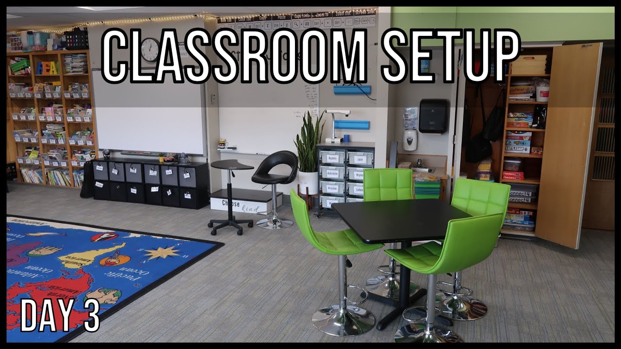 Classroom Setup | Day 3 - YouTube