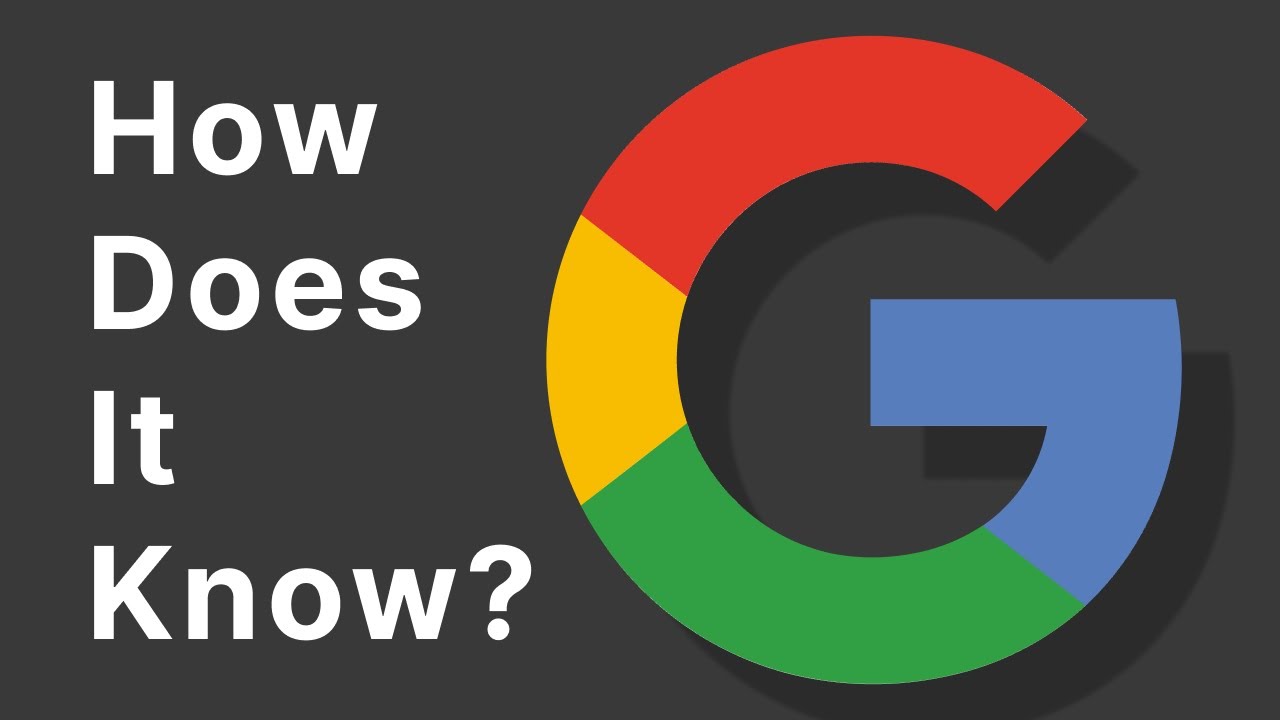 How Do Google Knows Answer To Every Question? - YouTube