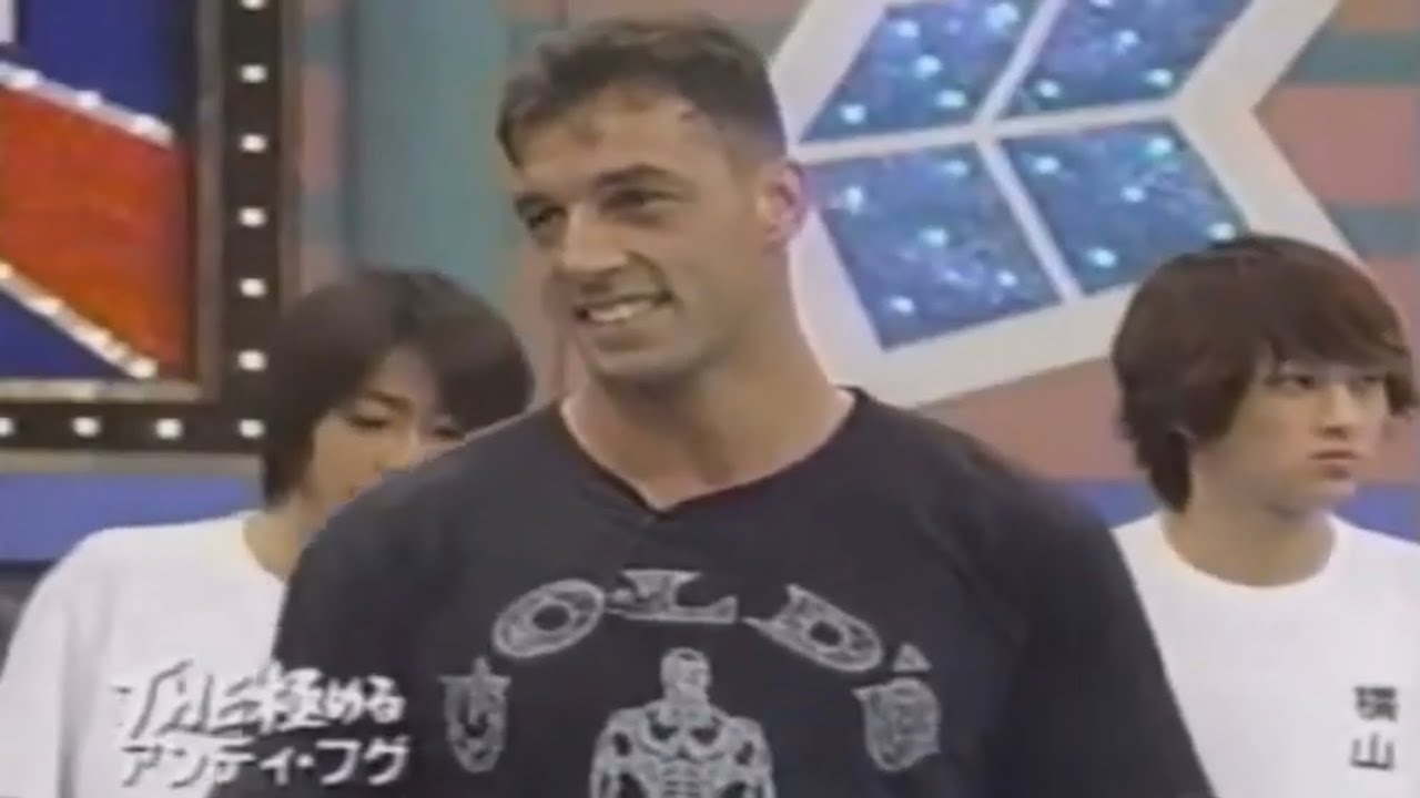 Andy Hug in japanese TV show 1999 - YouTube