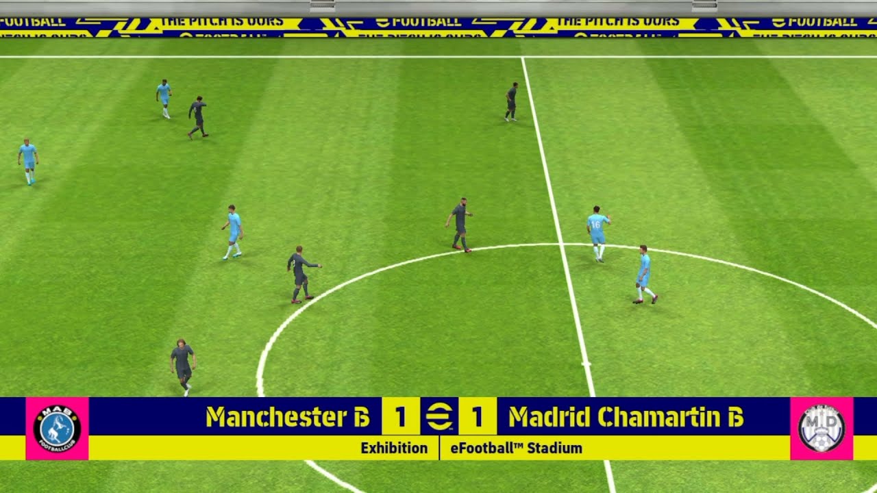 Manchester Vs Real Madrid | 1-1 Draw Match | Gameplay E Football | E ...