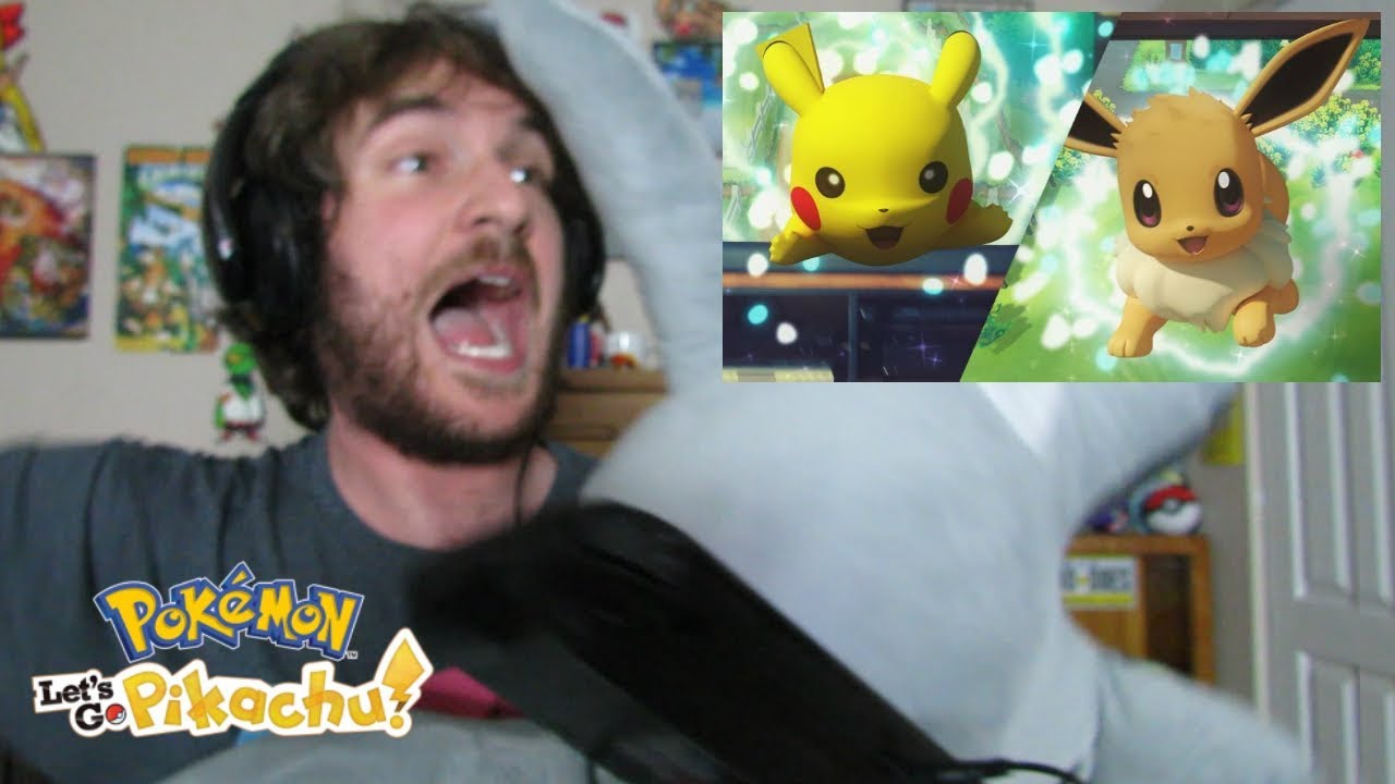 CRAZY REACTION! Pokémon: Let's Go, Pikachu! and Pokemon: Let's Go ...