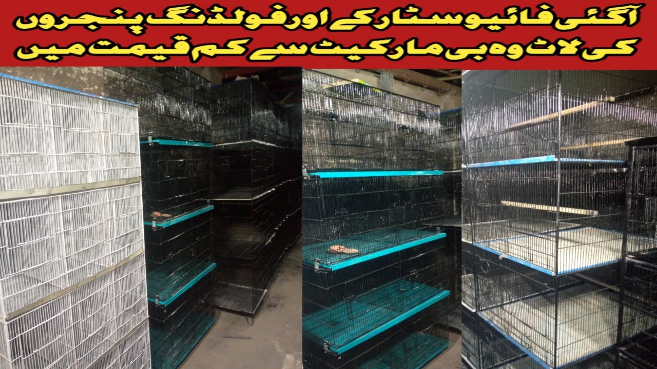 Folding cages of Zarar||11500rupees ||cagesinformation - YouTube