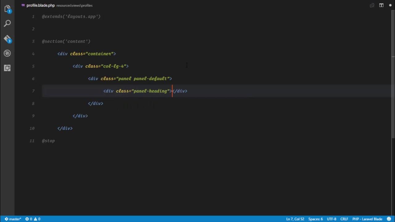 Social Network In Laravel 53 And Vuejs 20 2 Create User Profile Page Youtube