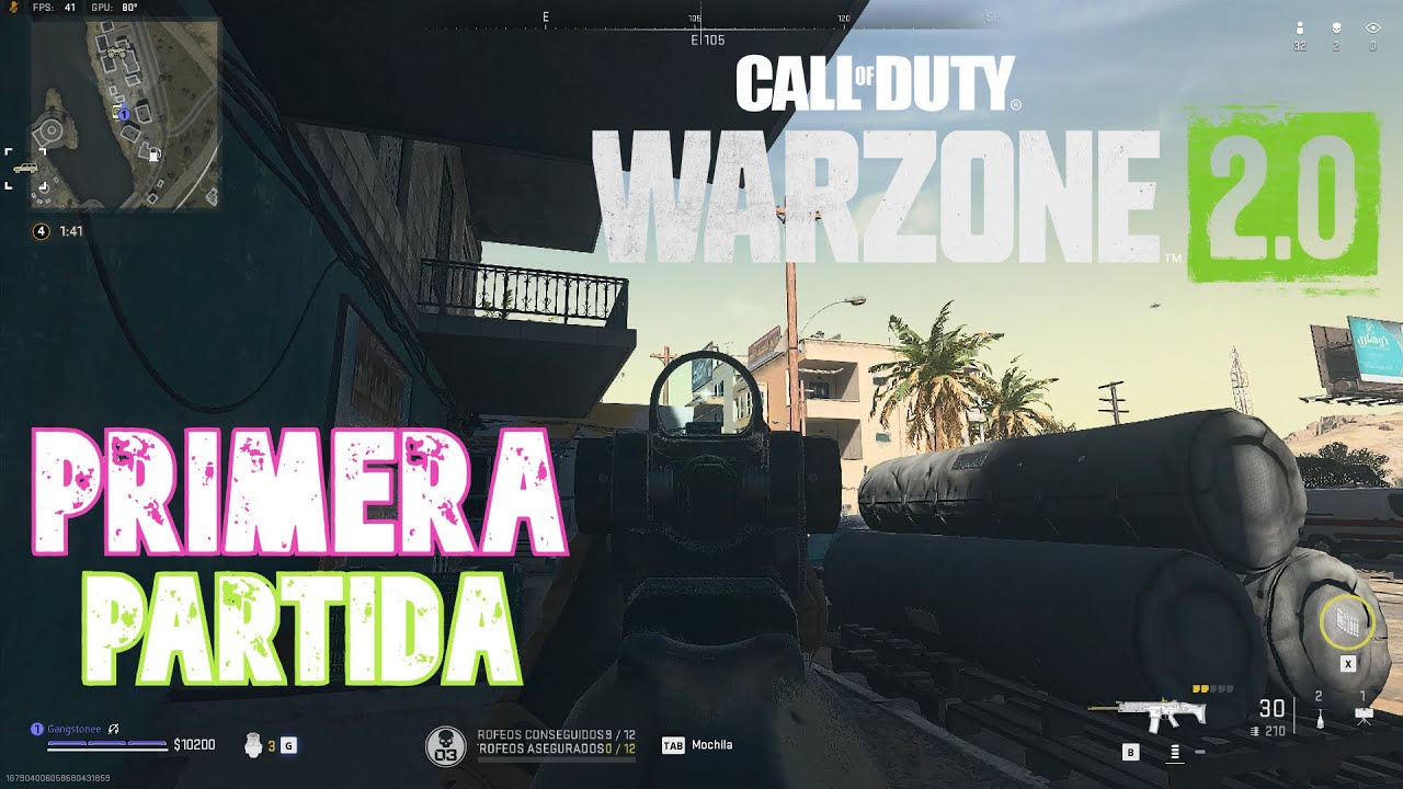 MI PRIMERA PARTIDA EN Call Of Duty : WARZONE 2 - YouTube