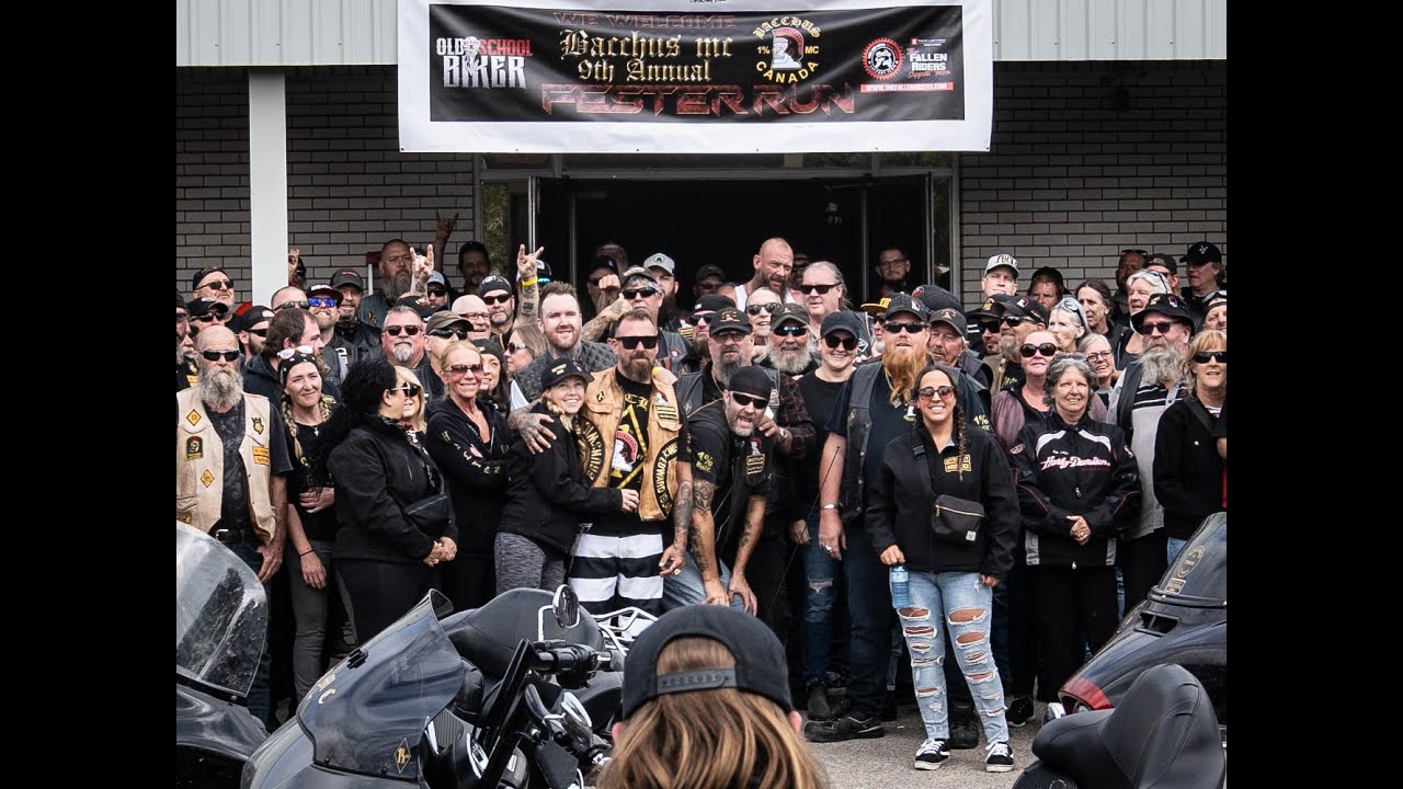 Bacchus MC Halton Hills - 9th Fester Run - YouTube