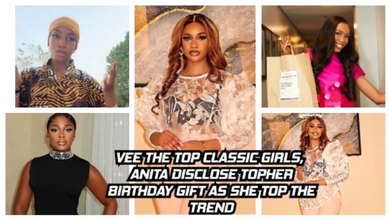 ANITA EXPOSE BIRTHDAY GIFT FOR TOPHER WHILST SHE TOP THE TREND TABLE ...