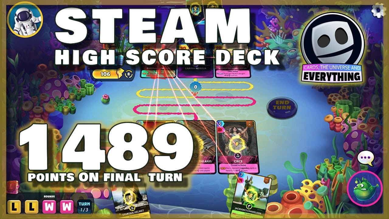 STEAM High Score Challenge Deck, - Cards Universe and everything - YouTube