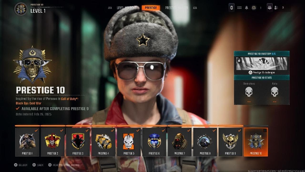 Call of Duty BO6 Prestige 10 - YouTube
