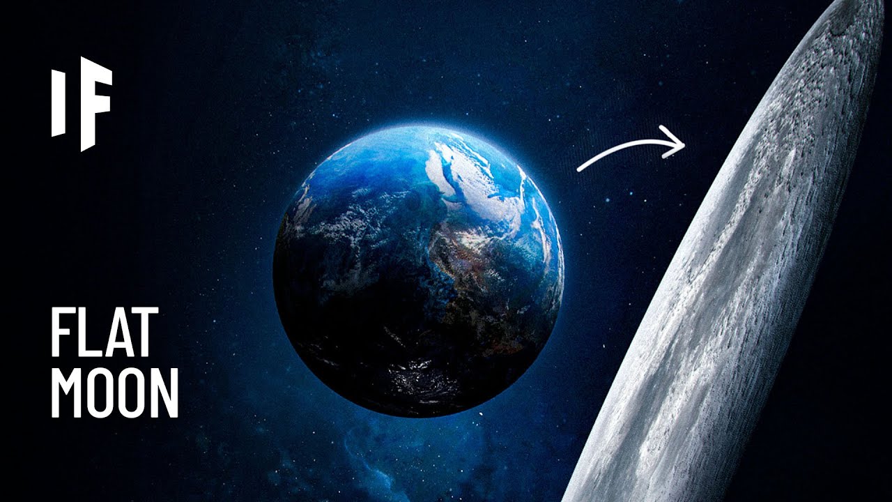 What If the Moon Was Flat?