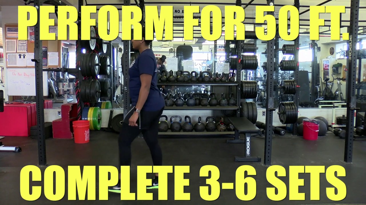 Keys to #CPAT: Walking Lunge - YouTube