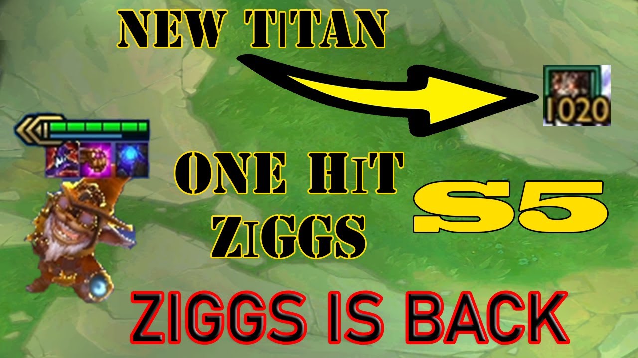 ZİGGS İS BACK | NEW TİTAN OP | 6 HELLİON | TFT SET 5 - YouTube