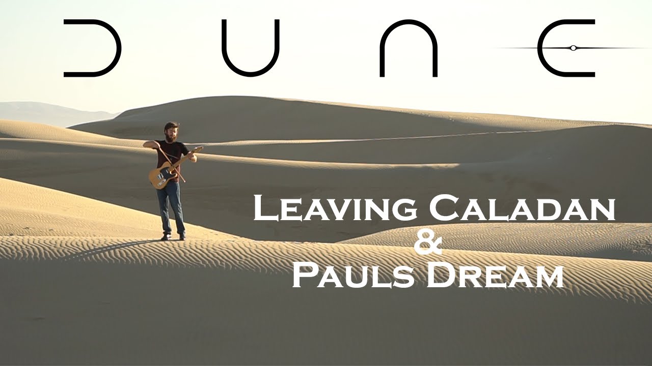 DUNE OST - Leaving Caladan / Paul's Dream (Guitar + Bow Cover) - YouTube