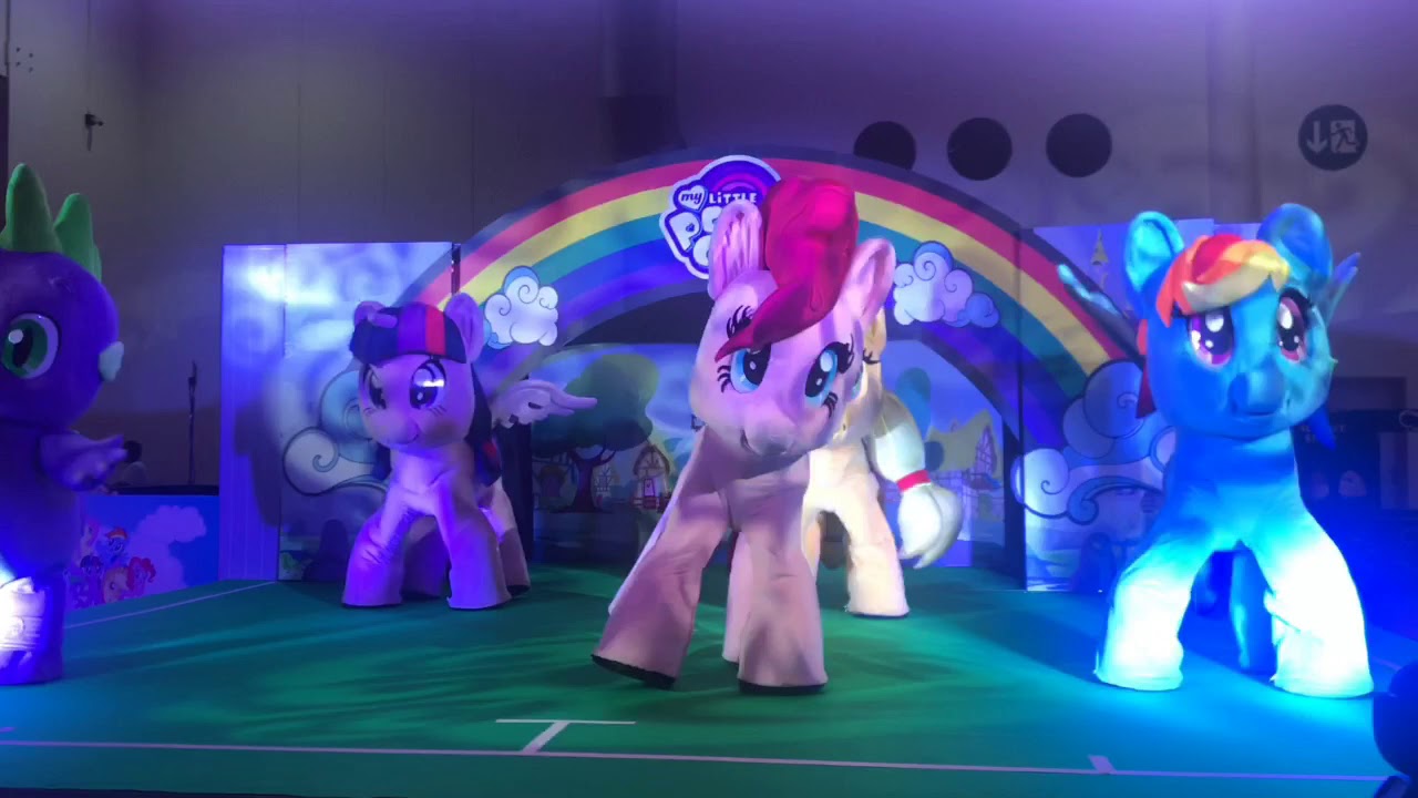 My Little Pony Live Stage Show Sharjah Summer Festival July 2019 - YouTube