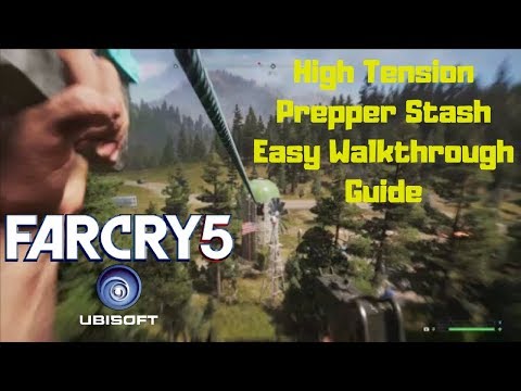 Far Cry 5 - High Tension Prepper Stash Easy Walk-through Guide