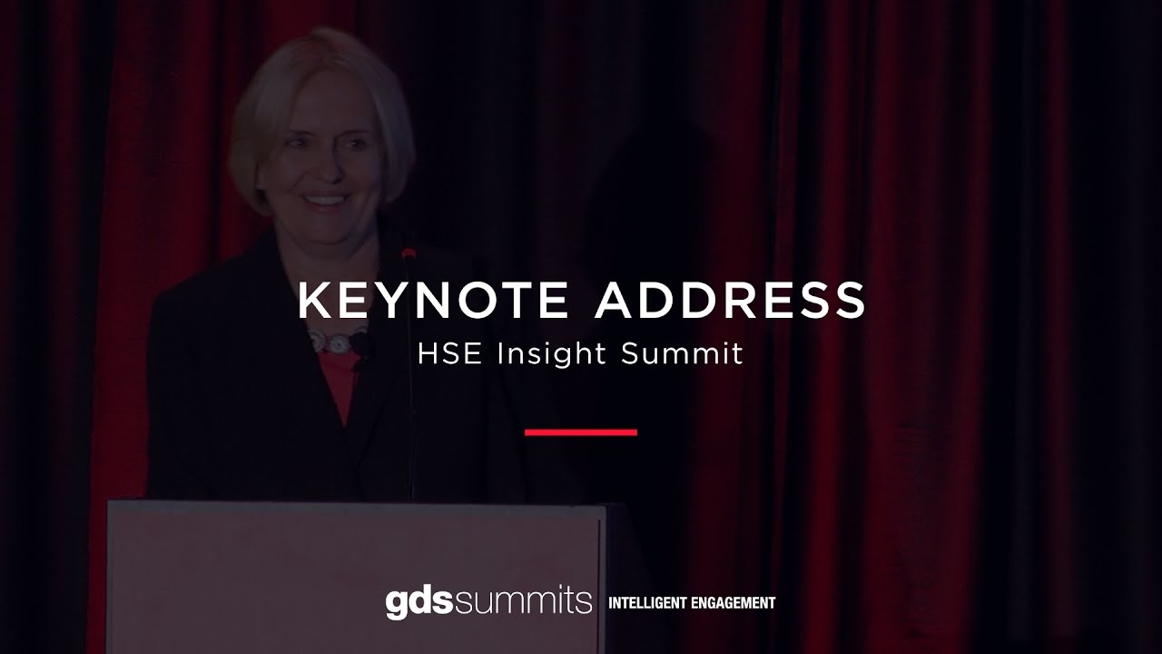 HSE Insight Summit US, 2017 - Keynote Address - YouTube