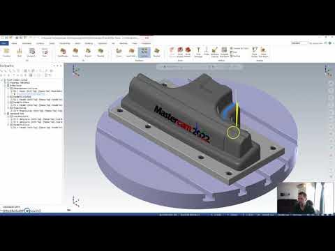 MASTERCAM 2022 New Multi-Axis Unified Toolpath Webinar - Part 1 - YouTube
