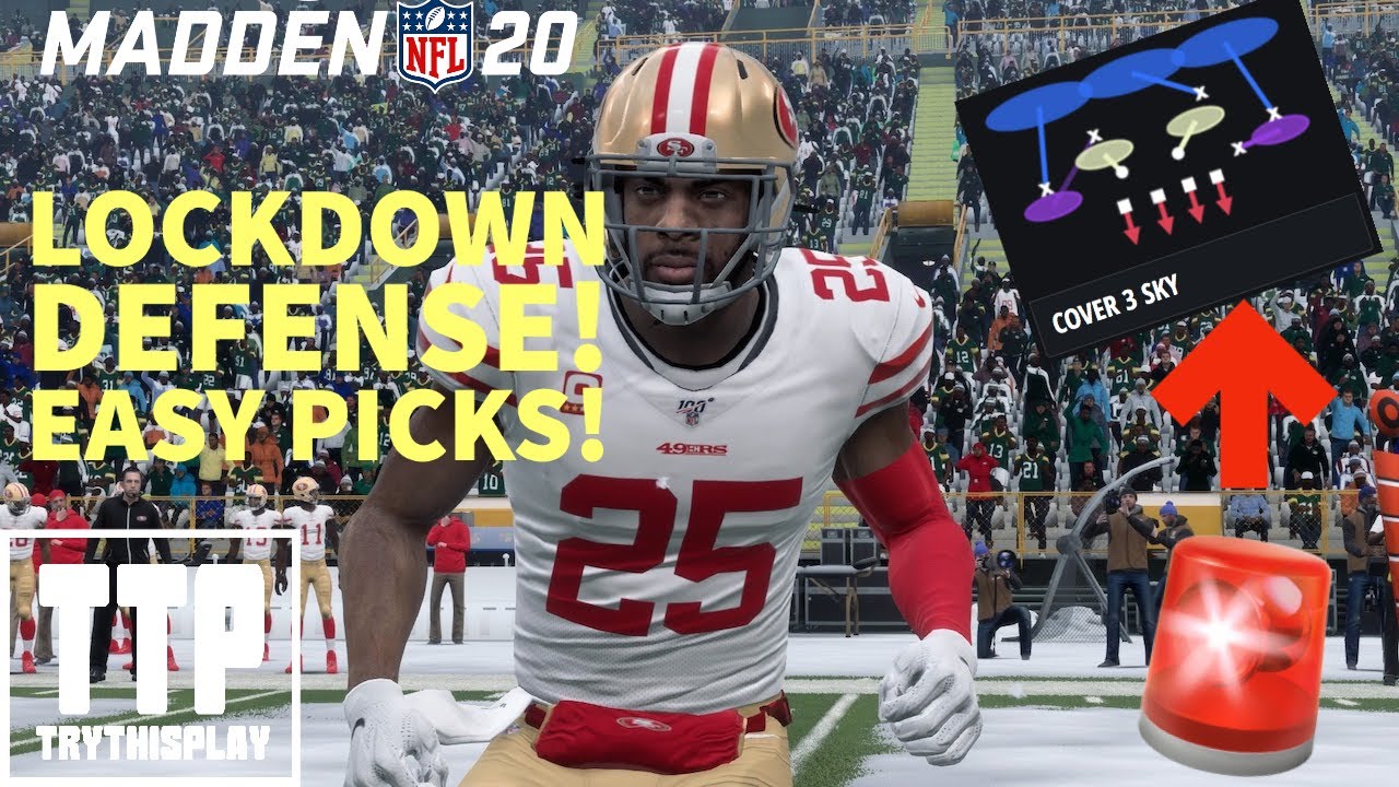 Best Madden 20 Defense! Best Coverage Adjustments! - YouTube