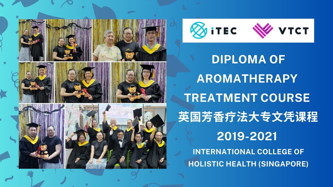 2019 2021 Itec Vtct Diploma Of Aromatherapy Treatment Course