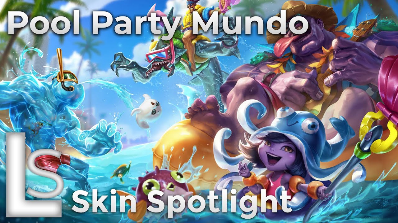 Pool Party Mundo - Skin Spotlight - Pool Party Collection - League of ...