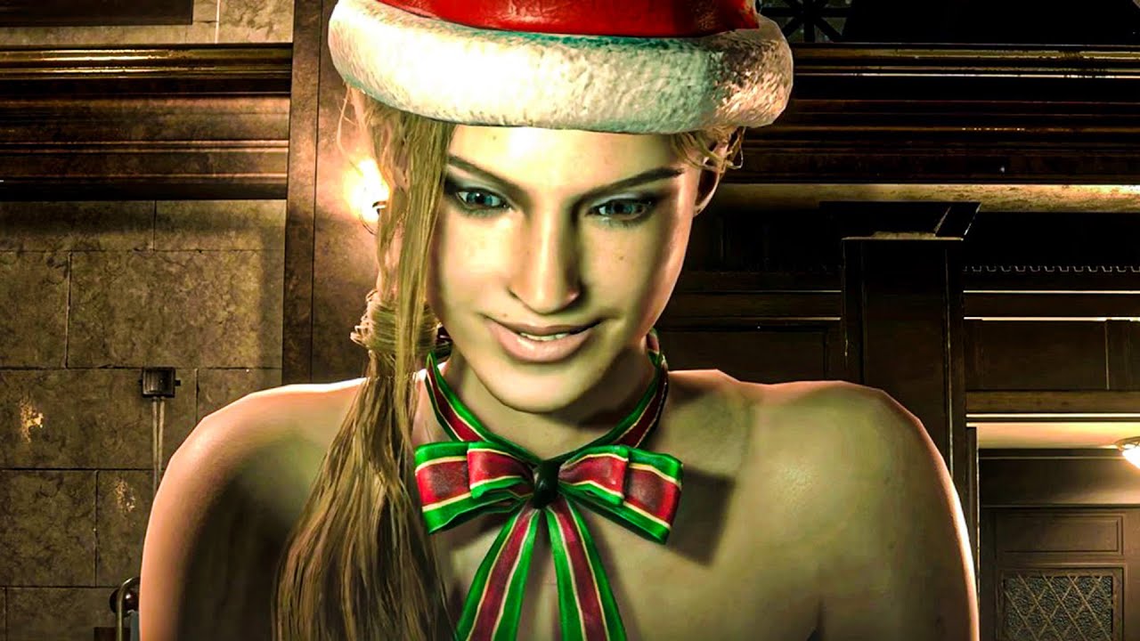 Resident Evil 4 Mod | Christmas Costume Excella Gionne - YouTube
