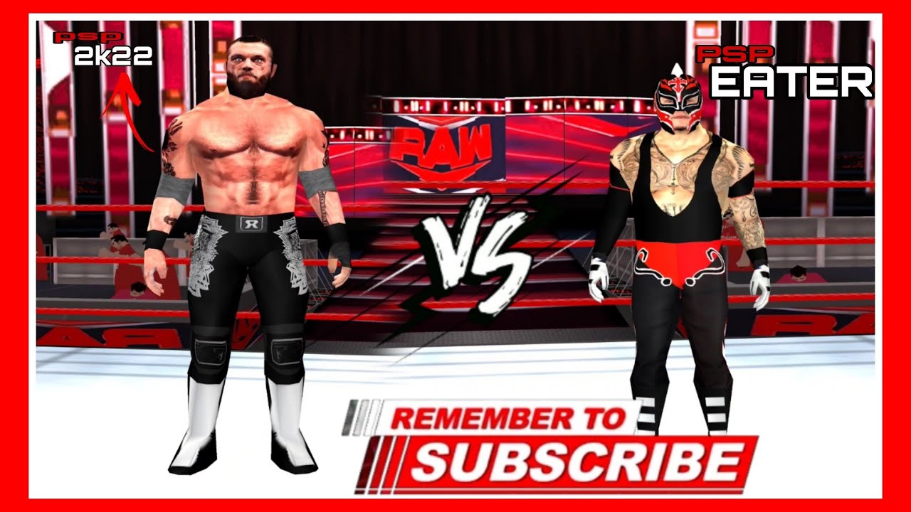 WWE 2K22 PSP , Android/PPSSPP- Edge vs rey mysterio preview with ...