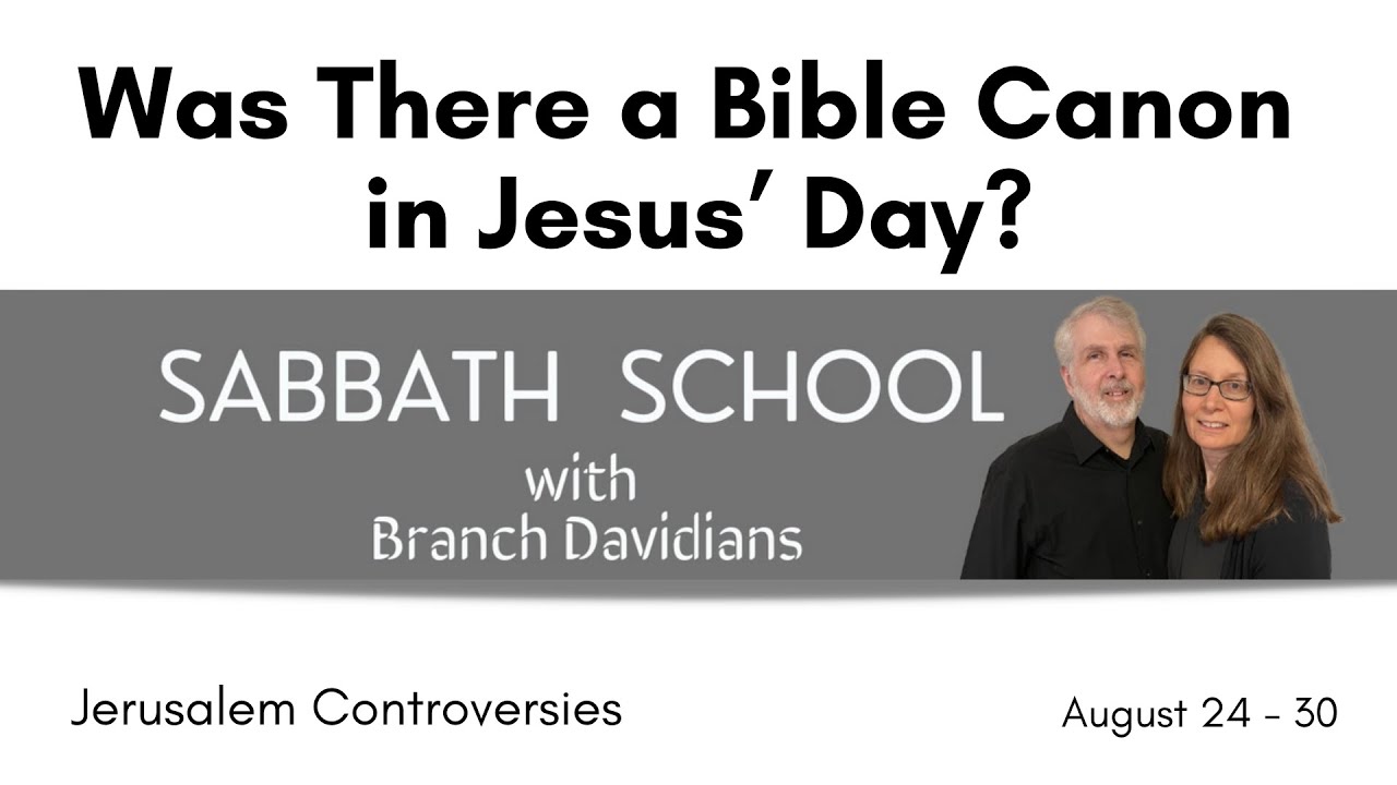 Was There a Bible Canon in Jesus' Day? - YouTube