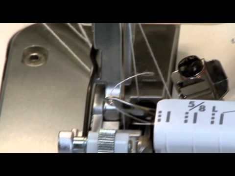 How to make a blind hem using the blind stitch foot - YouTube