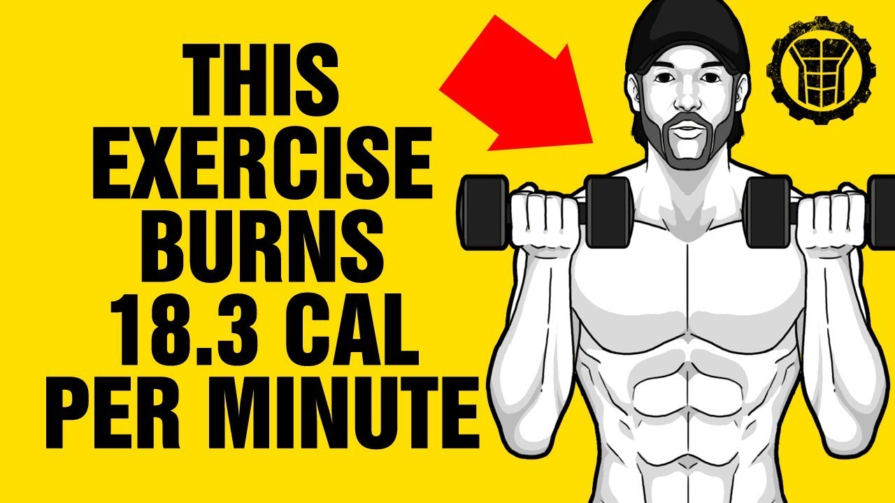 This One Exercise Fat Burning Workout Burns 18.3 cal Per Minute - HIIT ...