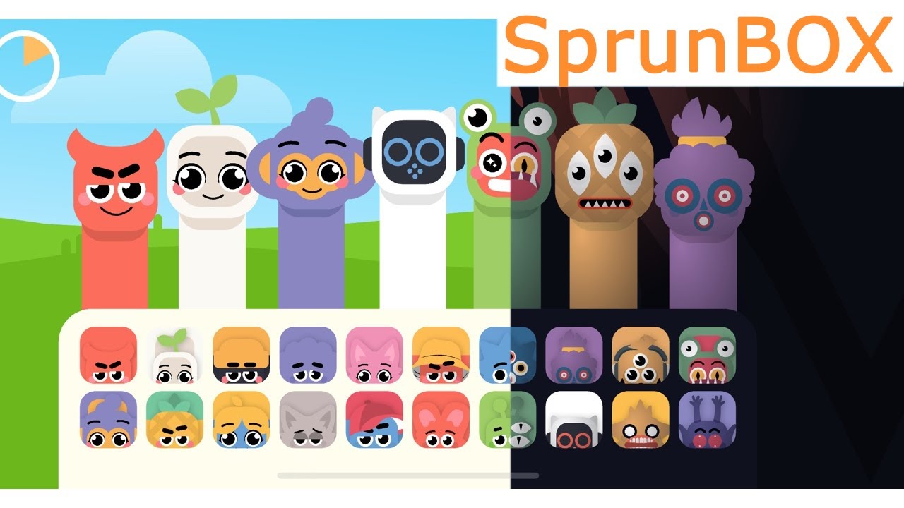 They Made Sprunki for babies ★ Sprunbox - YouTube