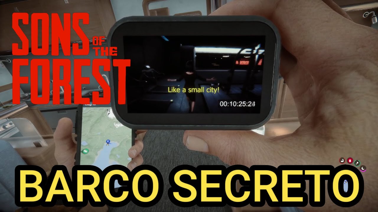 Donde encontrar el BARCO SECRETO en Sons of The Forest ️ - YouTube
